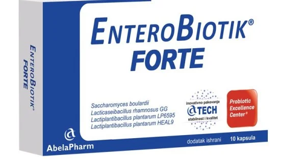 Probiotik Enterobiotik Forte 10 Kapsula| Apoteka Flos