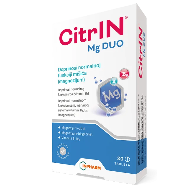 Citrin Mg Duo 30 Tableta| Apoteka Flos