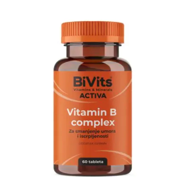 Bivits Activa Vit B Complex 60 Tableta| Apoteka Flos