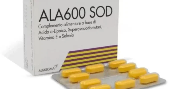 Ala600 sod sa alfalipoinskom kiselinom| Apoteka Flos
