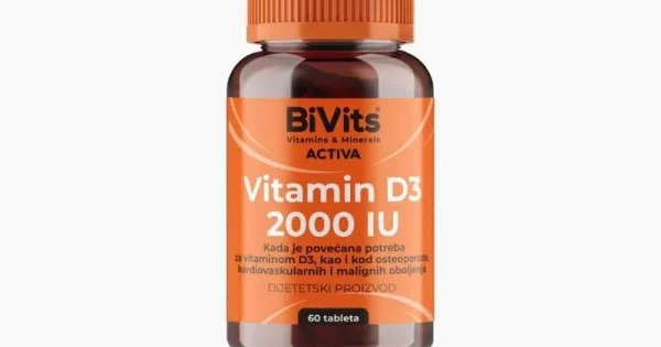 Bivits Activa Vitamin D3 2000 Iu 60 Tableta| Apoteka Flos