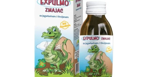 Expulmo Zmajac Sirup Sa Jagorčevinom+Timijan 150Ml| Apoteka Flos