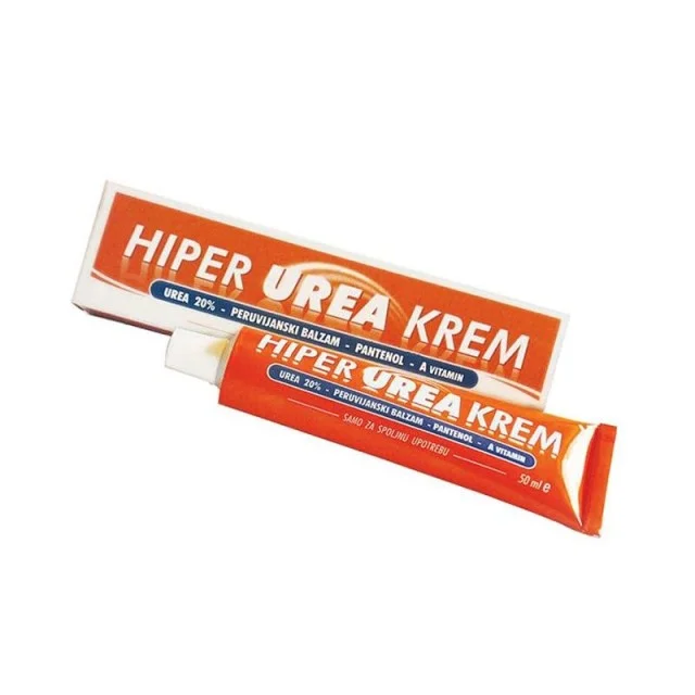 Hiper Urea Krem 50 Ml – Intenzivna Hidratantna Krema Za Suvu Kožu ...