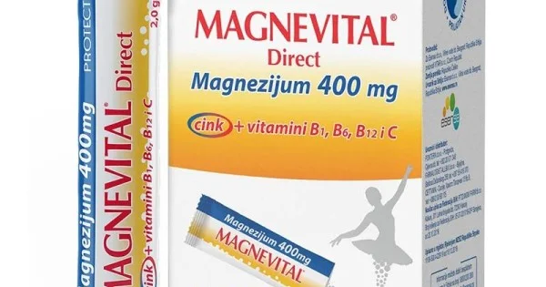 Magnevital Direct 400 Mg 20 Kesica| Apoteka Flos