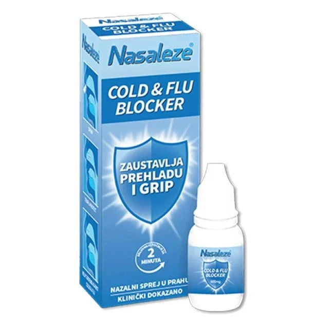 Nasaleze cold&flu blocker sprej 800mg| Apoteka Flos